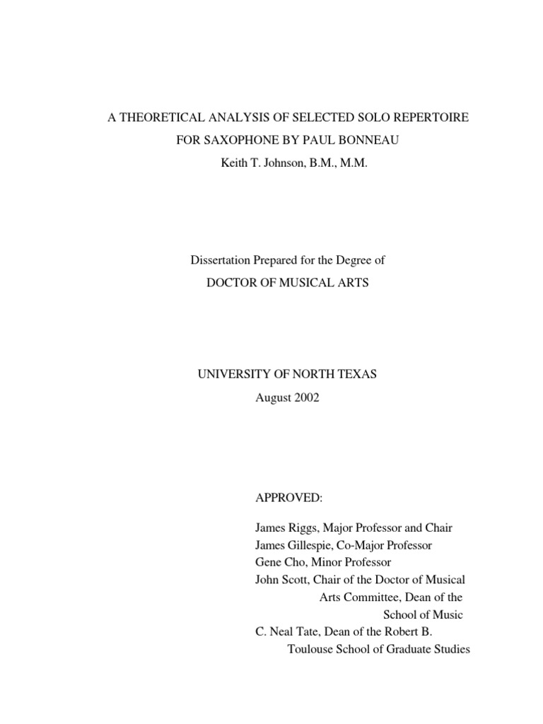 Dissertation | PDF | Scale (Music) | Chord (Music)