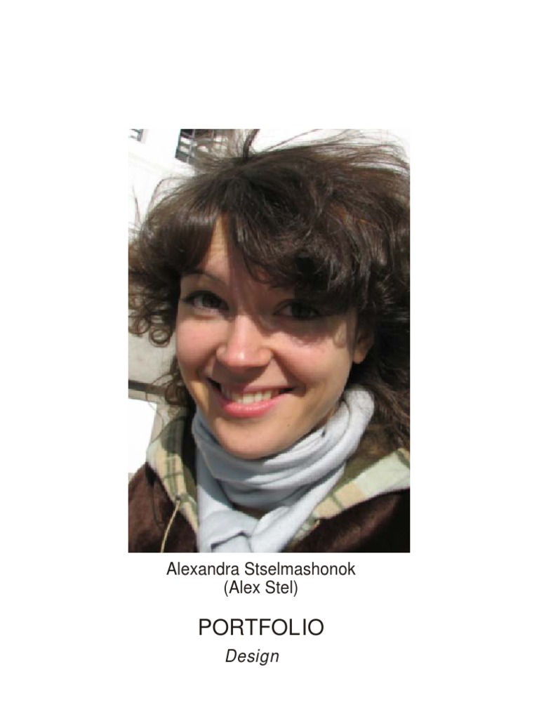 Alex Stel - Portfolio - Design | PDF