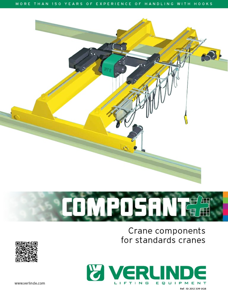 Crane Components For Standard Crane | PDF | Elevator | Crane (Machine)