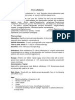 Flamazine® Cream for Burn Care | PDF | Wound | Dermatitis
