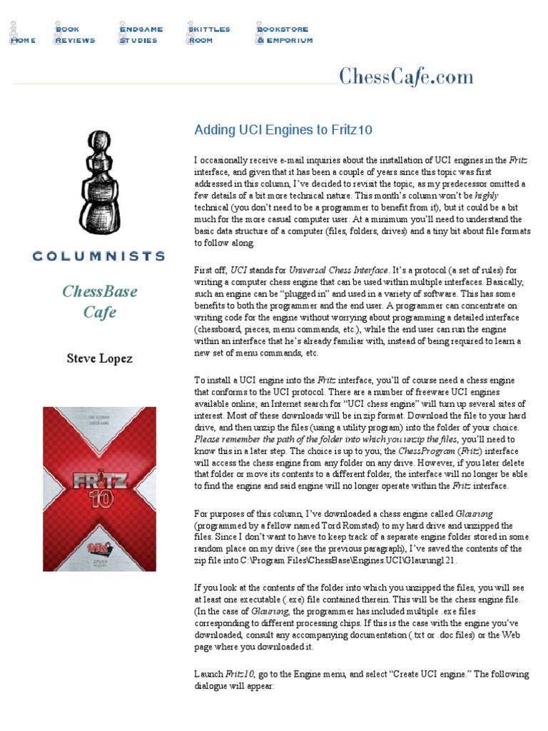 Fritz 11 Added Engine | PDF | Computer File | Zip (File Format)