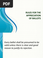 Poll Watcher's Guidelines | PDF | Polling Place | Voting
