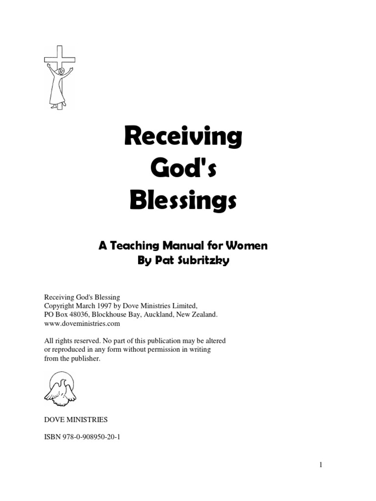 Receiving Gods Blessing PDF | PDF | Anointing | Prayer