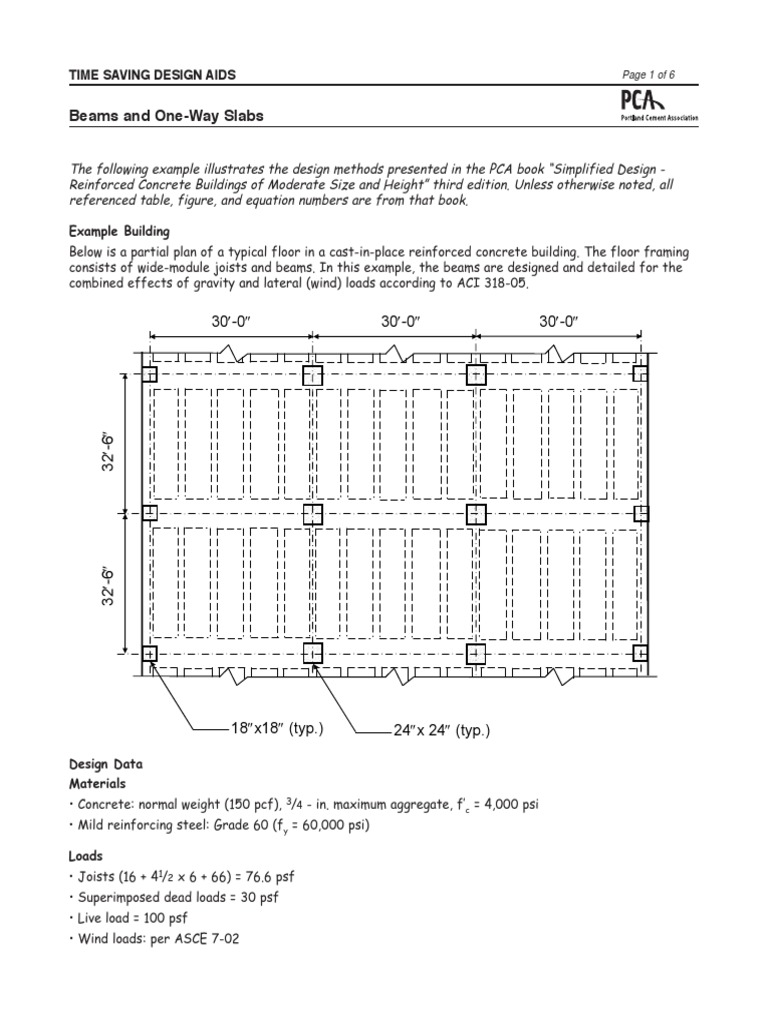 Wide Beam Design | PDF | Beam (Structure) | Concrete