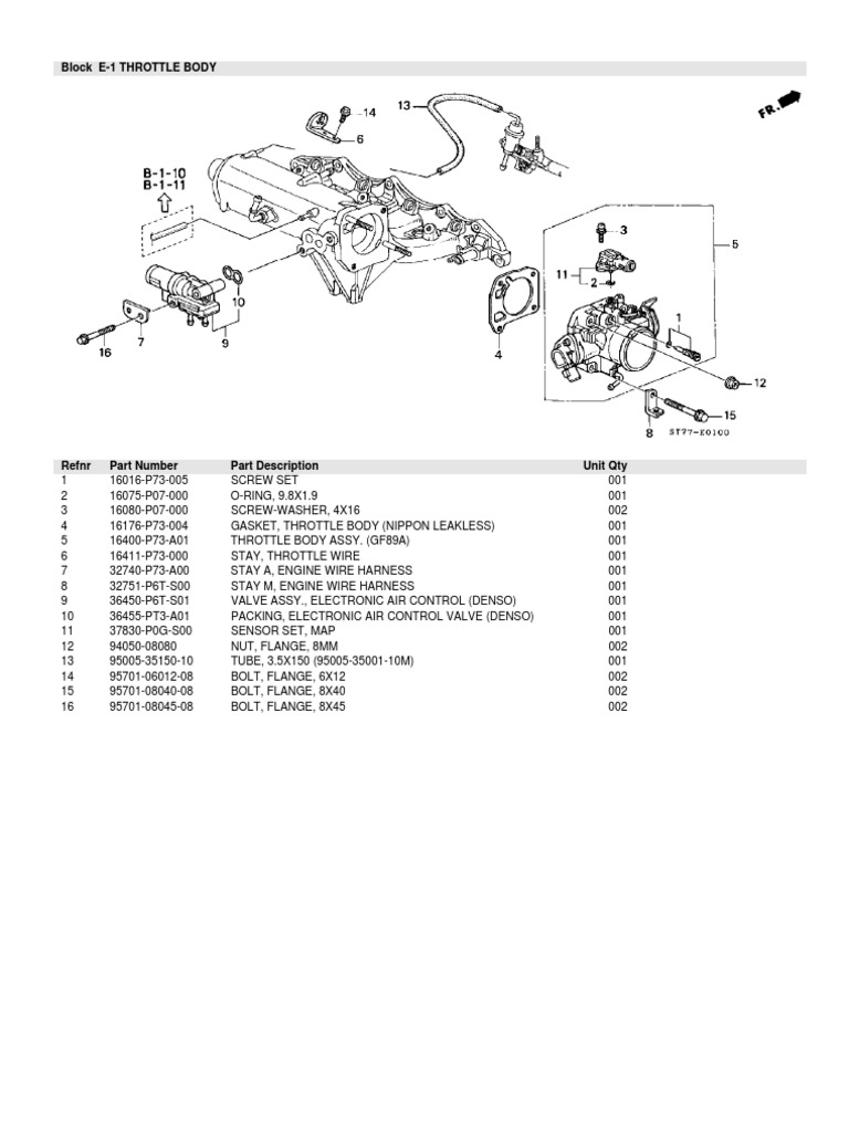 ITR Parts Catalogue Overview | PDF | Throttle | Distributor