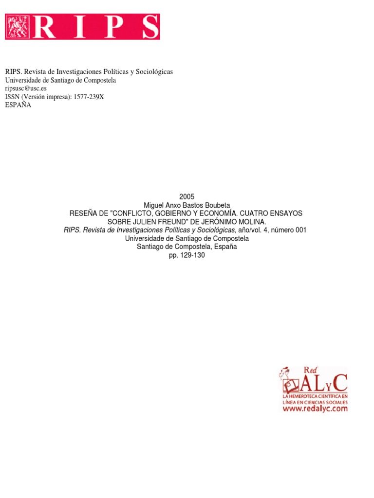 Julien Freund | PDF | Democracia | Ideologías políticas
