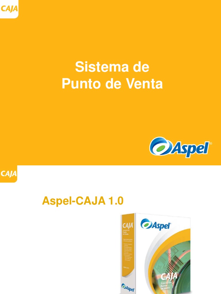 Presentacion Aspel Caja | Punto de venta | Software