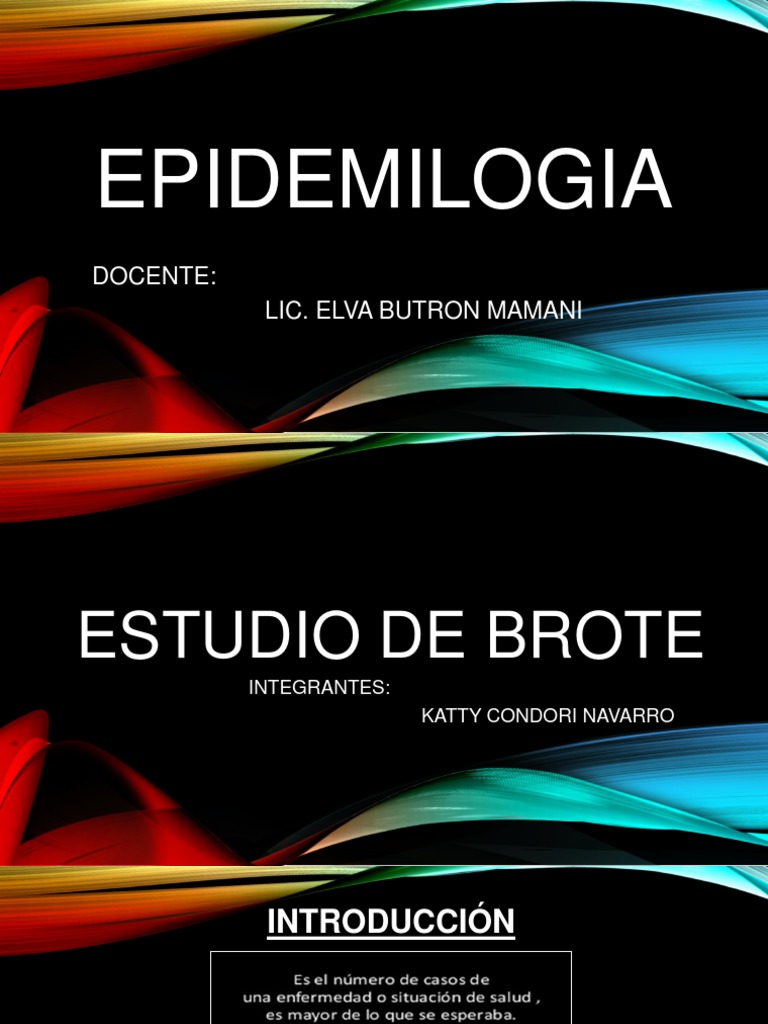 Guía de Investigación de Brotes | PDF | Epidemias | Epidemiología