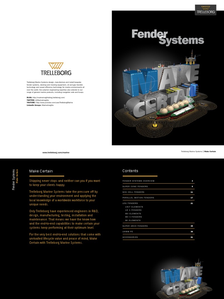 Fender System Brochure - Final | PDF | Wear | Engineering Tolerance