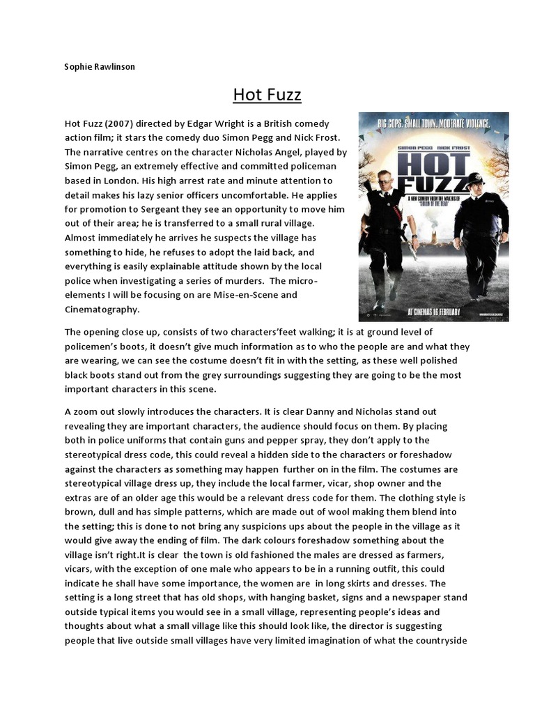 Hot Fuzz Original | PDF