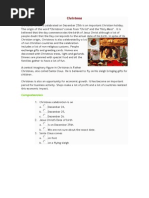 Paragraph On Christmas 4 (250 Words) | PDF | Christmas Tree | Christmas