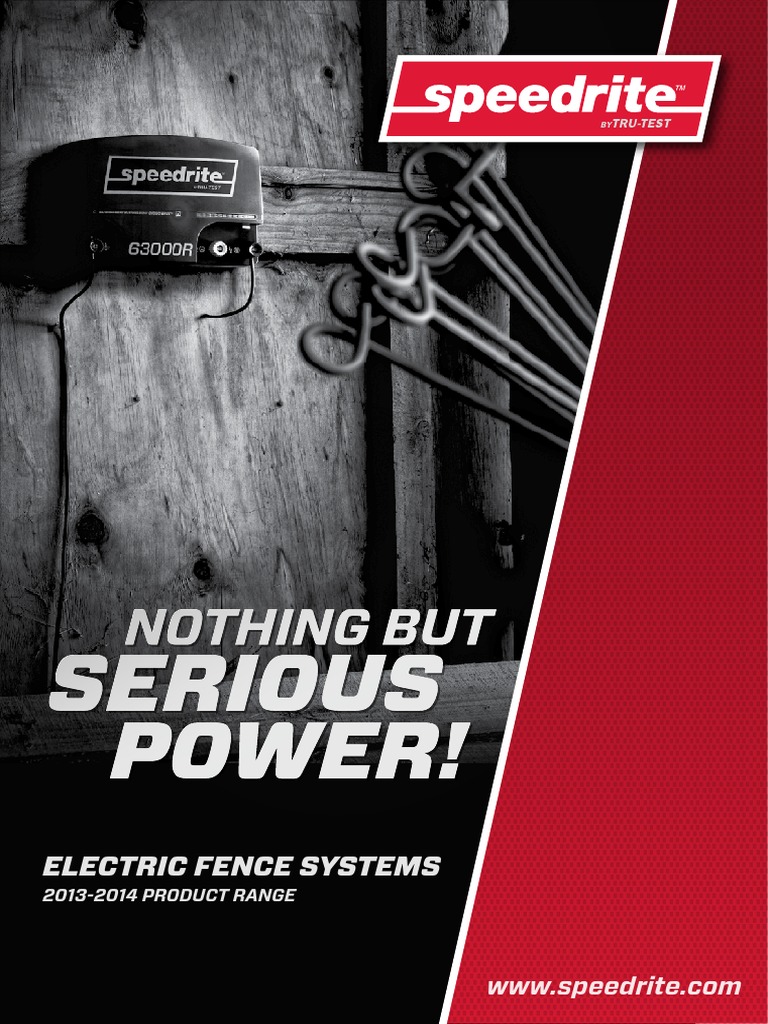 Speedrite Electric Fencing Brochure - NZ, AUS and Rest of World | PDF ...