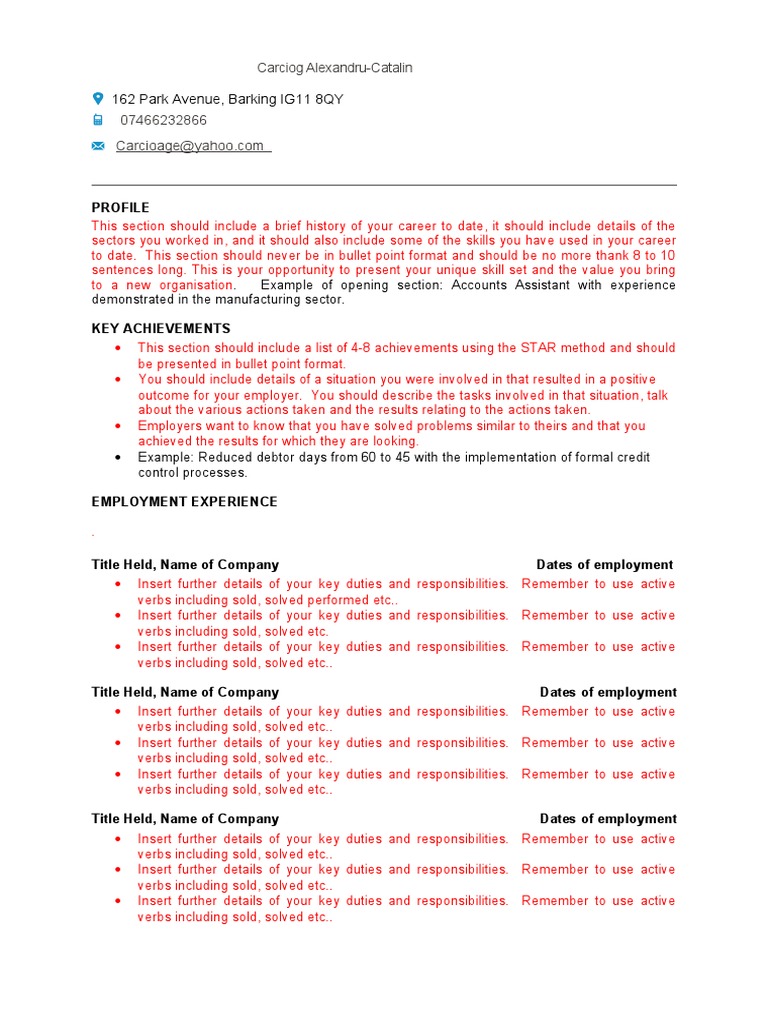 162 Park Avenue, Barking IG11 8QY: Carciog Alexandru-Catalin | PDF