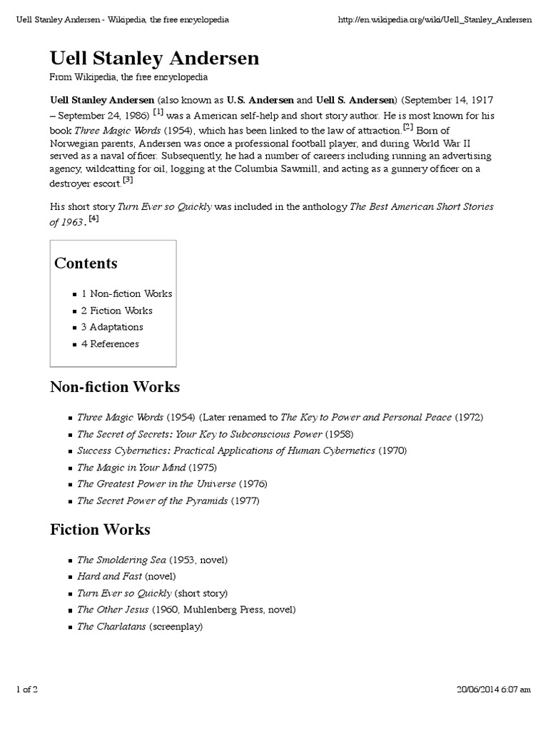 Anderson Us | PDF | Wikipedia | Cyberspace