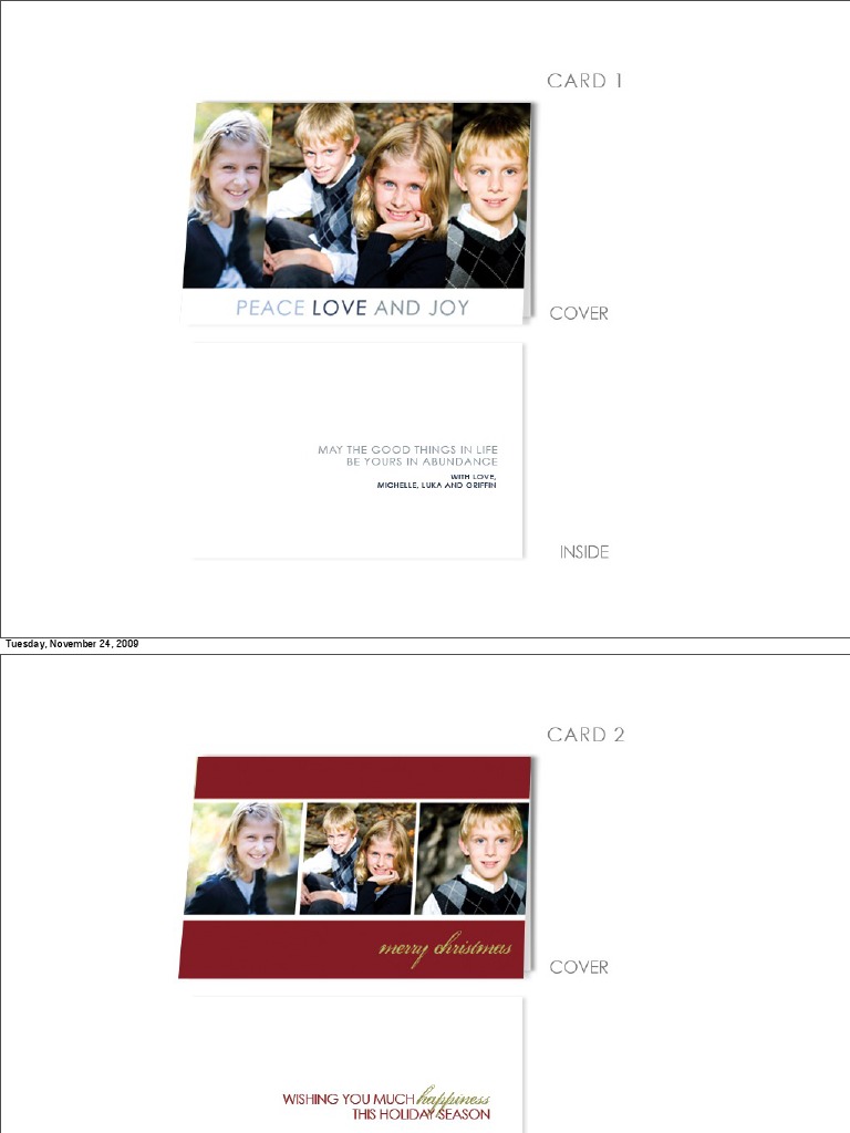 Michelle Card Mockups | PDF