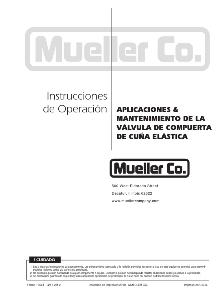 Manual Mueller | PDF