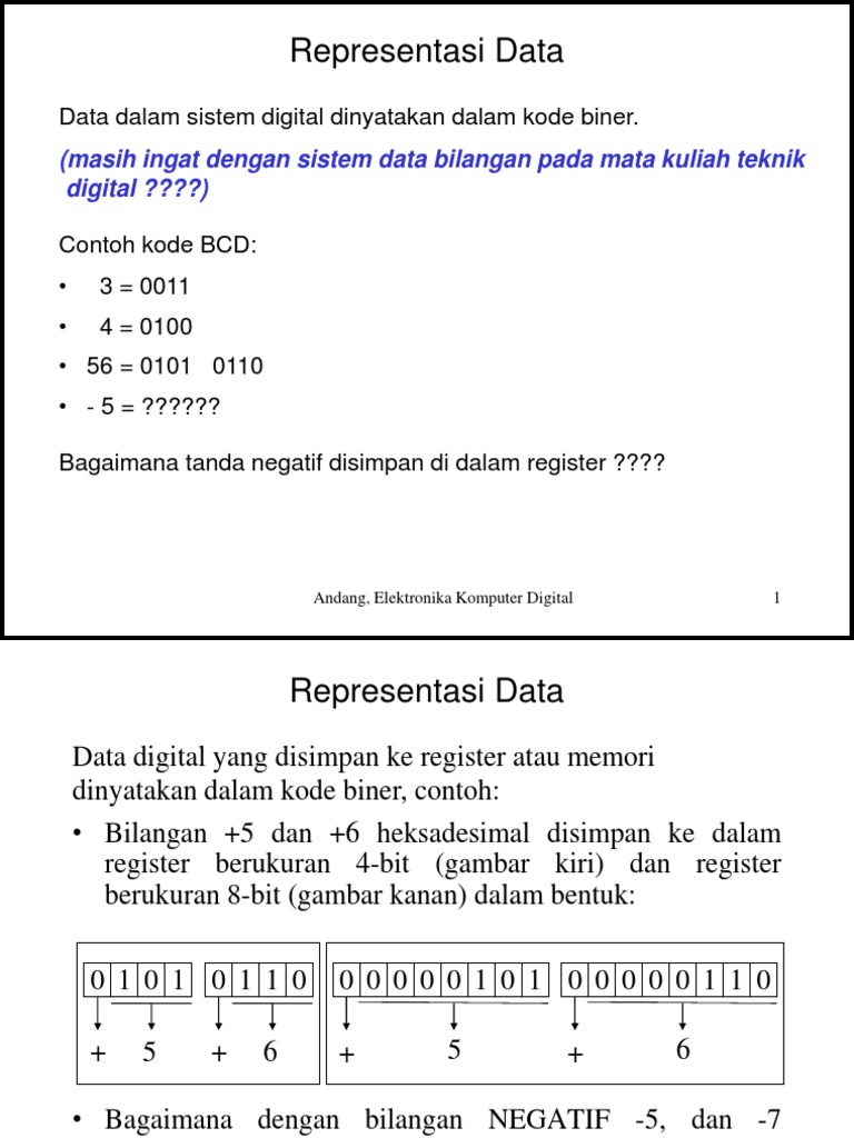 Representasi Data | PDF