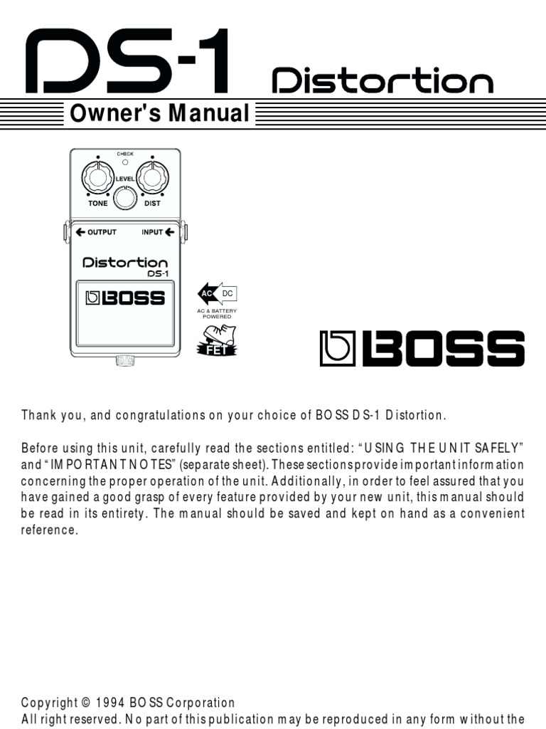 Ds 1 Manual Pdf