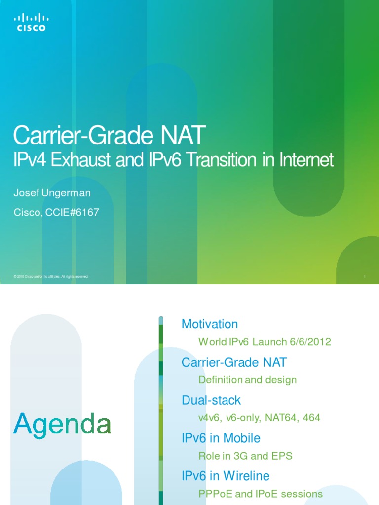 Carrier Grade NAT | I Pv6 | Port (Computer Networking) | Free 30-day ...