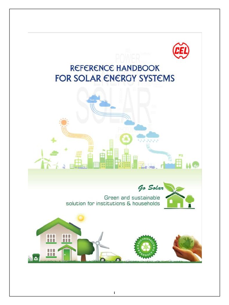 Reference Handbook On Solar Energy Systems. | PDF | Solar Power ...