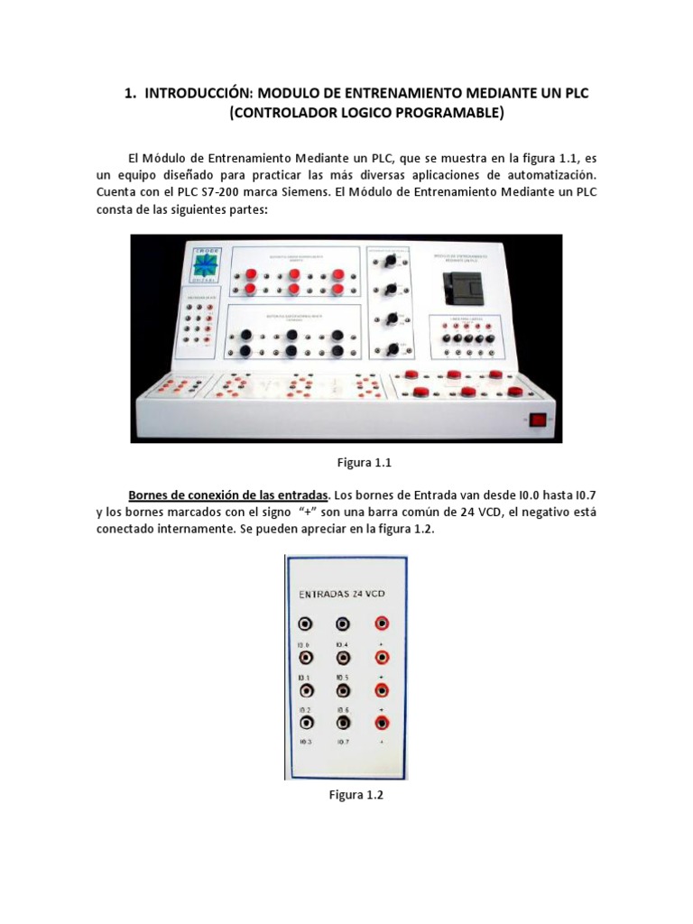 Practica PLC 01 | PDF