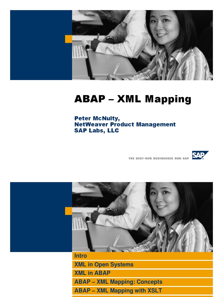 Abap Xml Mapping Pdf Xslt Xml