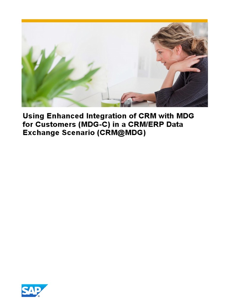 Enhanced Integration With Crm Pdf Enterprise Resource Planning Customer Relationship