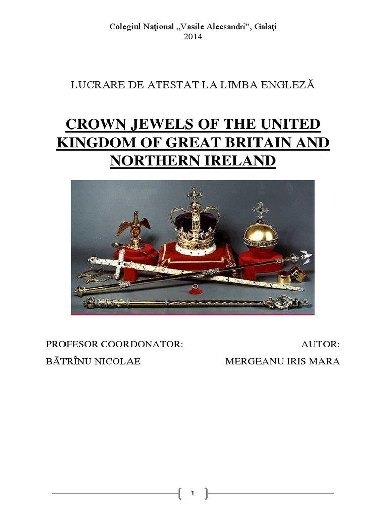 Lucrare de Atestat La Limba Engleză | PDF | British Royalty ...