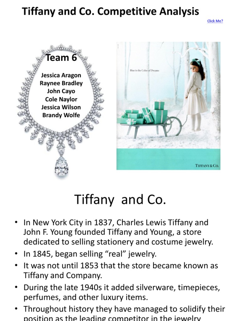 Tiffany & Co. Competitive Analysis Overview | PDF | Brand | Inventory