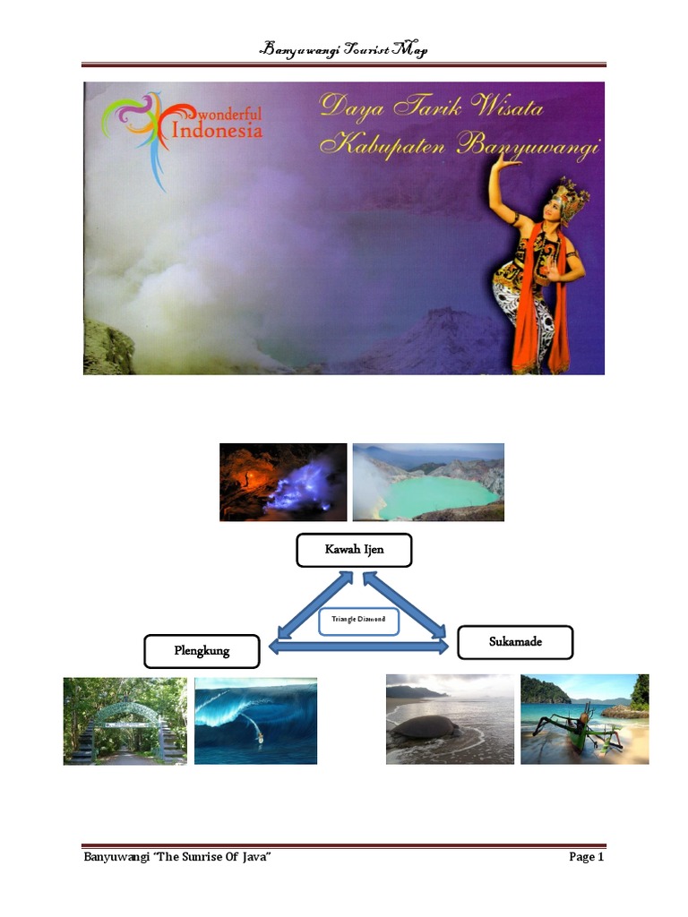Banyuwangi Tourist Map | PDF