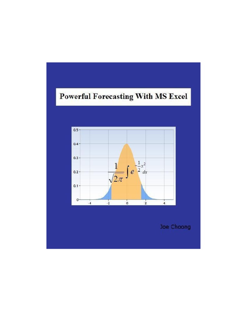 Powerful Forecasting With MS Excel Sample | PDF | Autoregressive ...