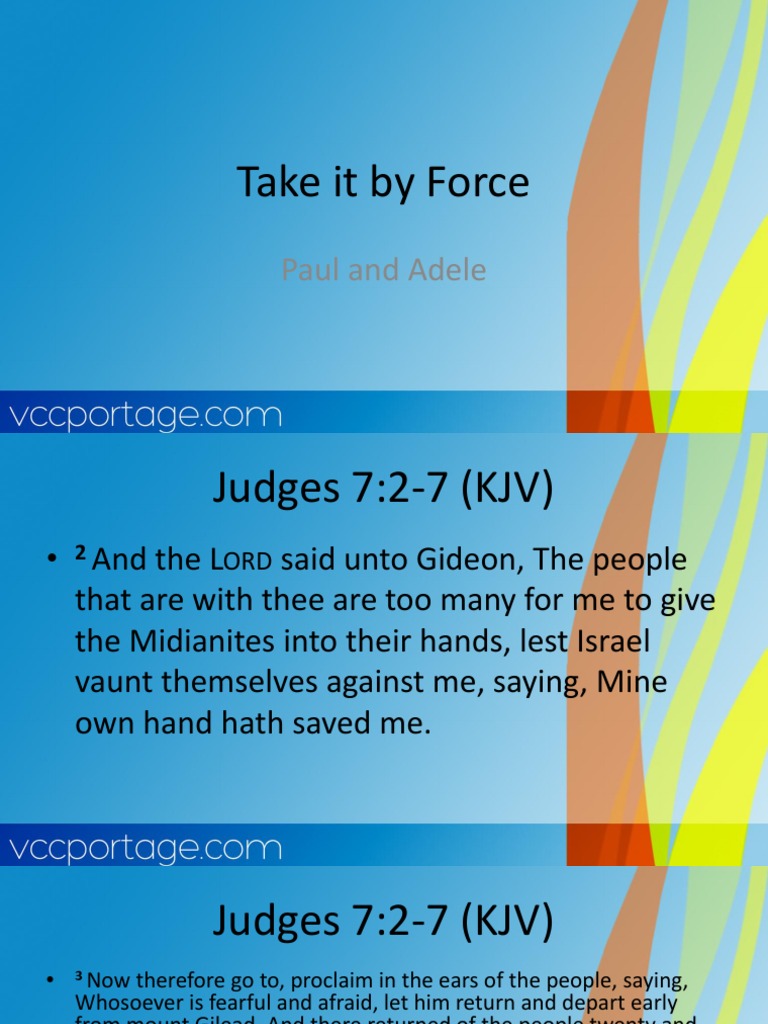 Take It by Force | PDF | Religious Belief And Doctrine | Theology