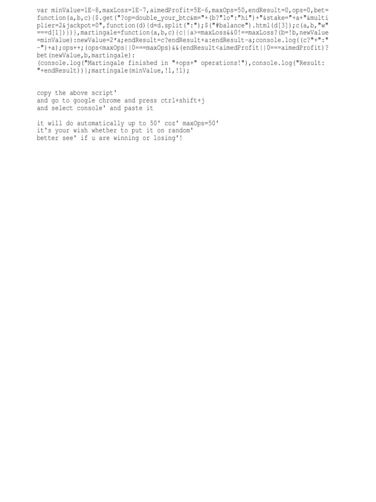 Freebitco - in Javascript Bestinallstuff | PDF