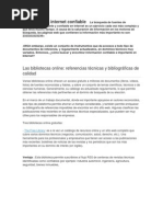10 Sitios Web Confiables en Internet | PDF | Red mundial | Internet y web