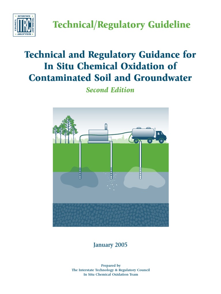 Guidance for in Situ Chemical Oxidation of Contaminated Soil and ...