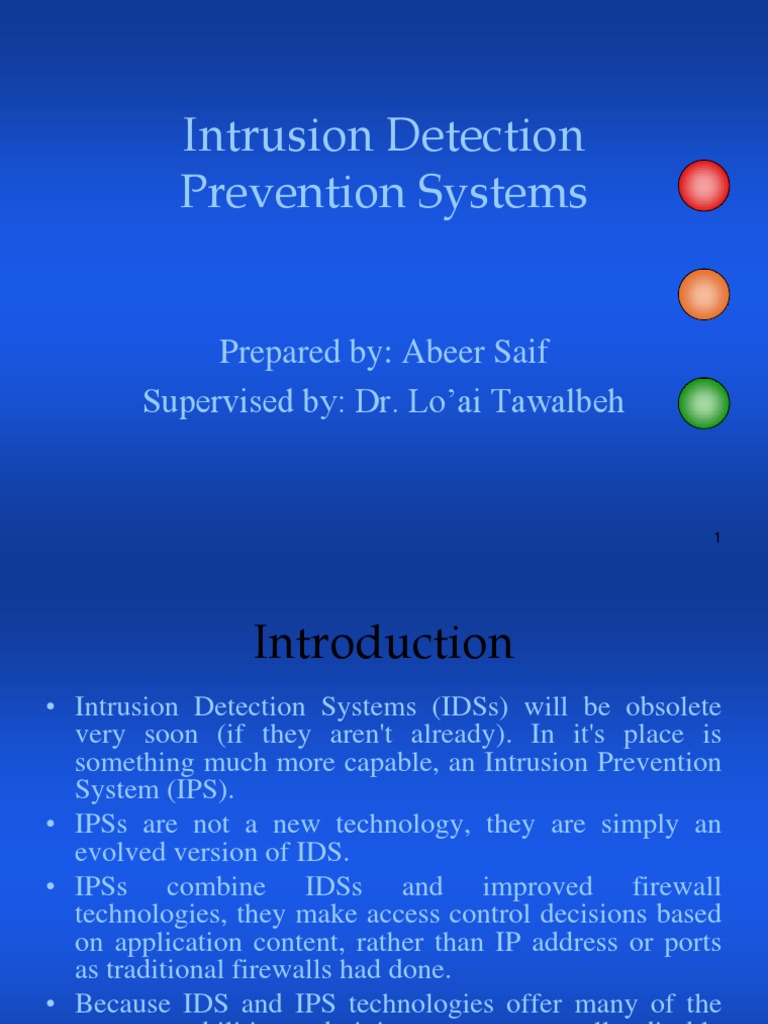 IDPS | PDF | Malware | Computer Security