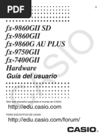 Manual de Usuario Casio FX-82MS (Español - 40 Páginas) | PDF