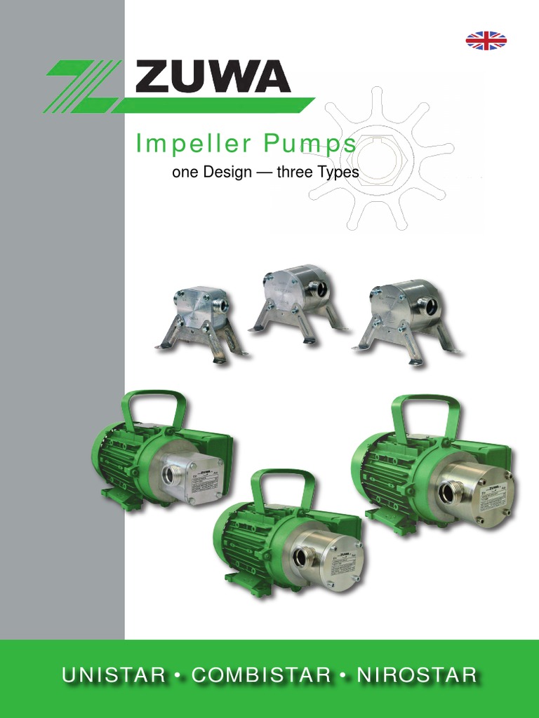 Zuwa Impeller Pumps | PDF | Pump | Transmission (Mechanics)