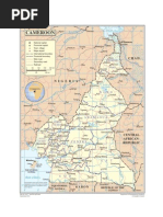 Detailed Map of Ghana with Regions | PDF | West Africa
