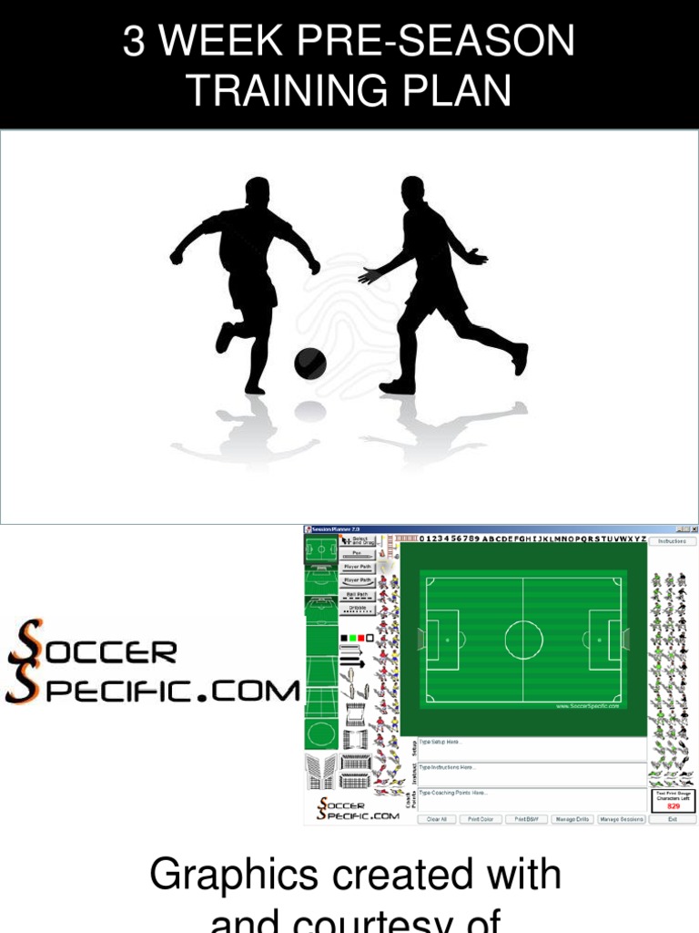 3 Week Pre-Season Training Plan | PDF | Aerobic Exercise | Defender ...