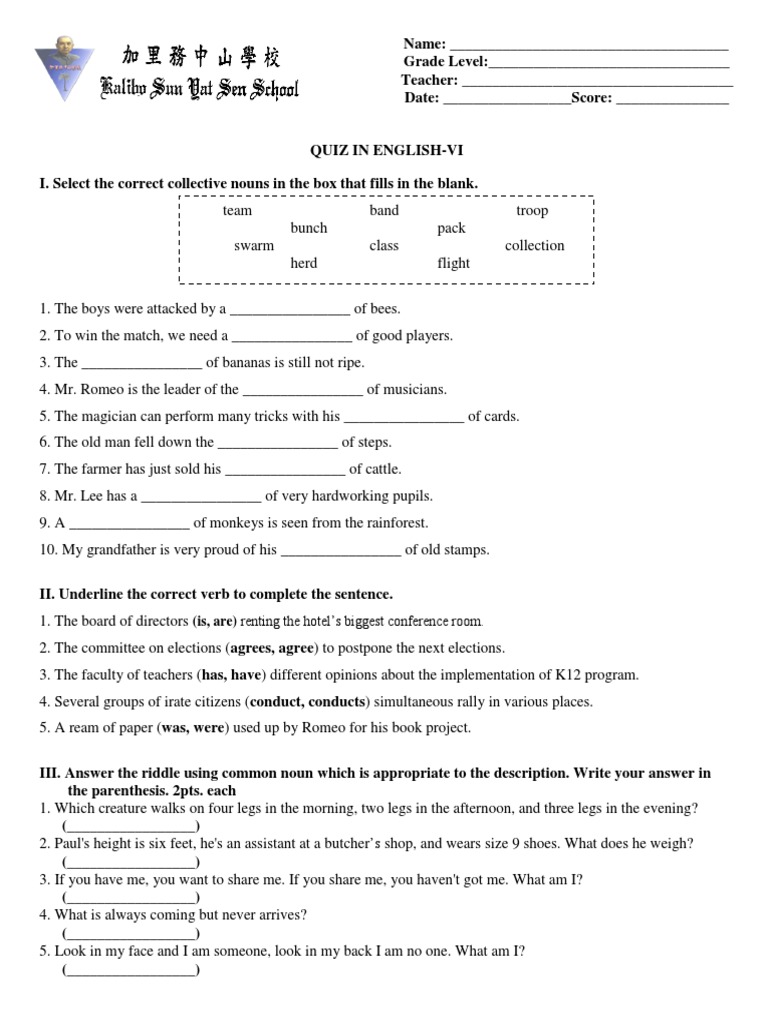 Sample Activity Sheet | PDF | Languages
