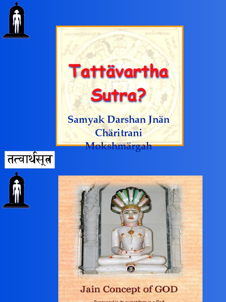 Understanding Jain Philosophy Through the Tattvartha Sutra | PDF ...
