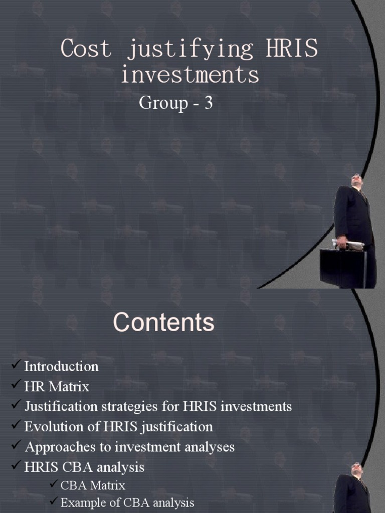 Evolution of HRIS Justification, Ravenshaw Management Centre | PDF ...