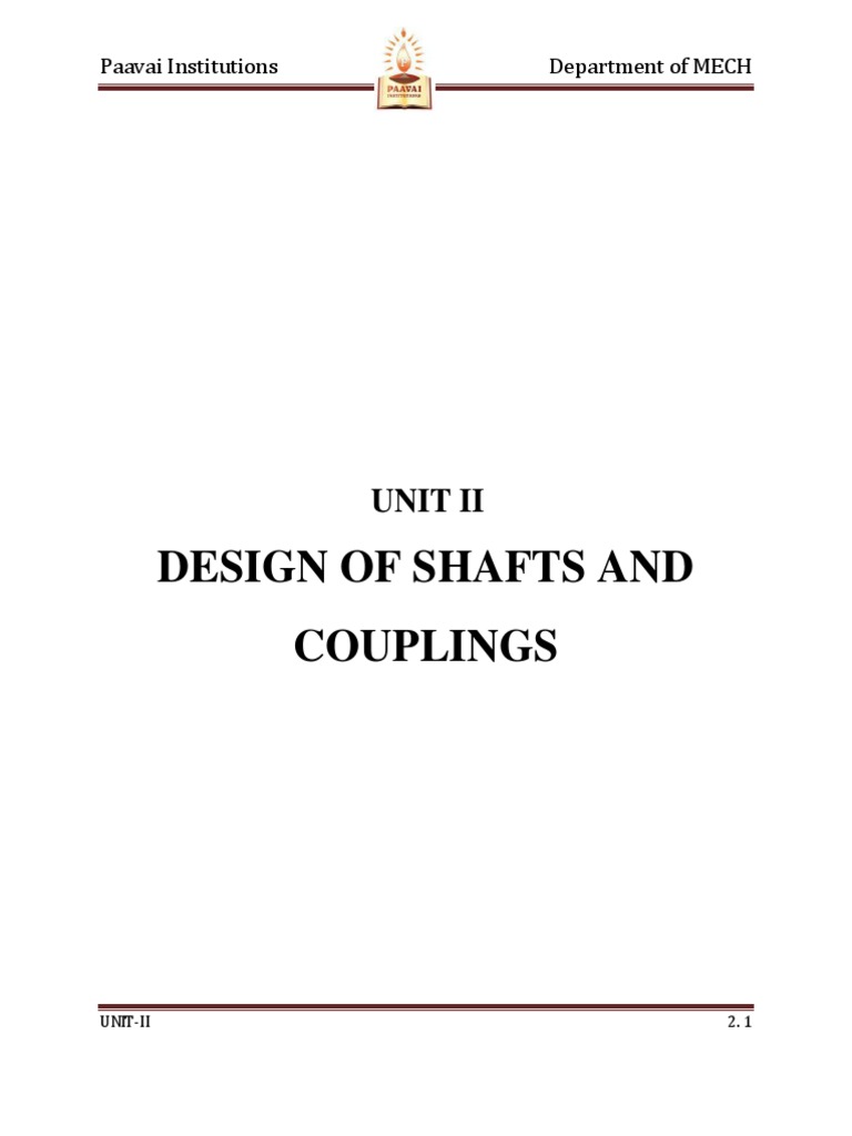 Dme Unit Ii Mech 30 06 12 Pdf Mechanical Engineering Classical