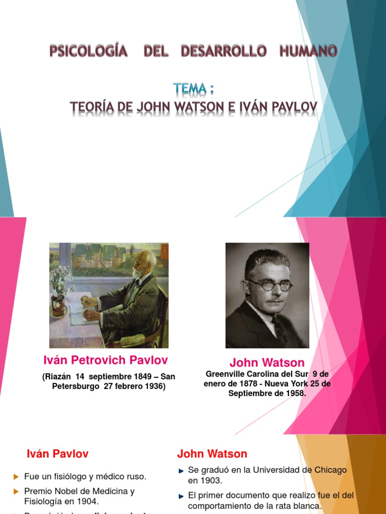 Watson y Pavlov | Descargar gratis PDF | Conceptos psicologicos ...