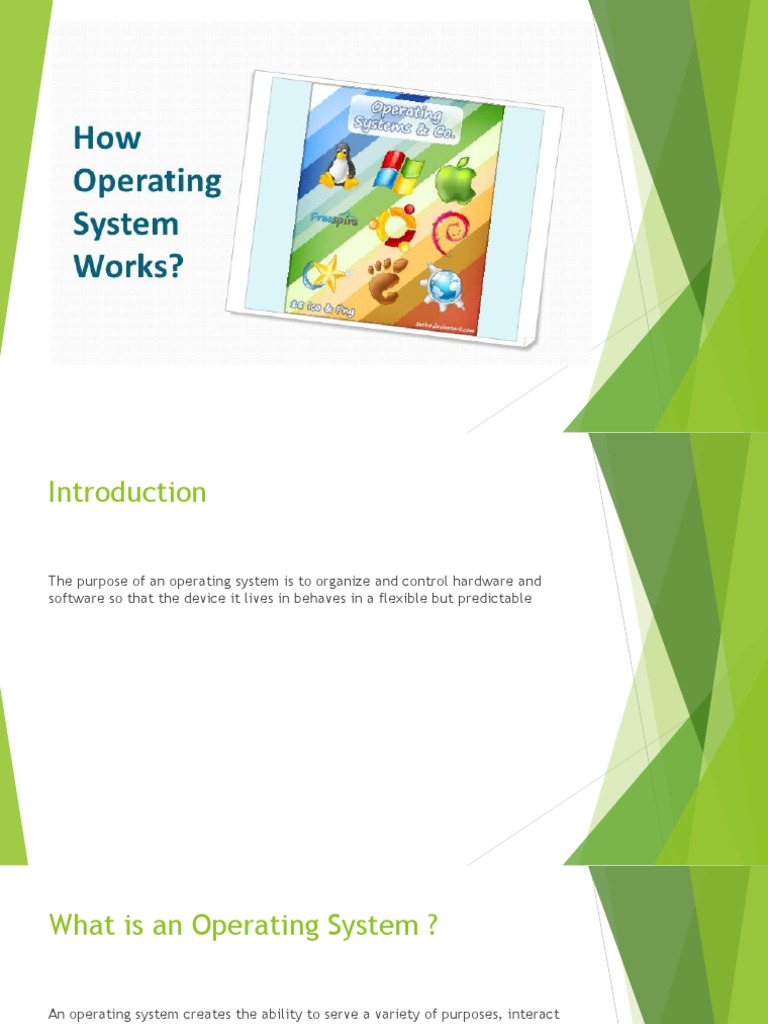 How Operating System Works | PDF | Operating System | Process (Computing)