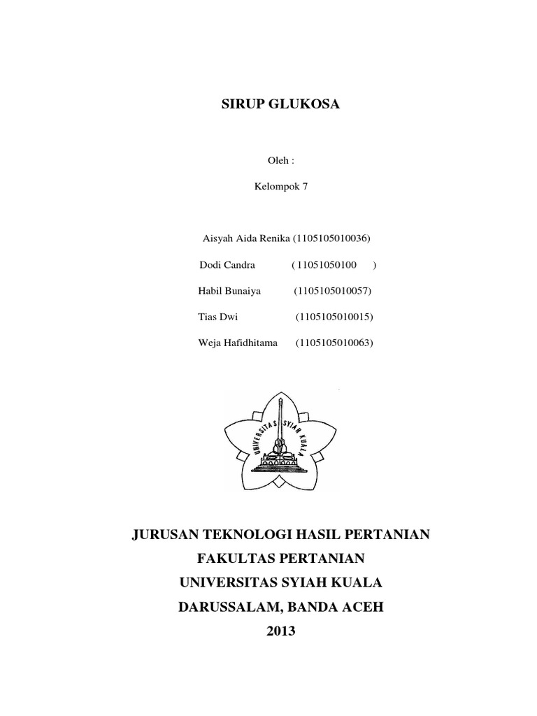 Sirup Glukosa | PDF | Memasak, Makanan, & Anggur | Kesehatan Holistik
