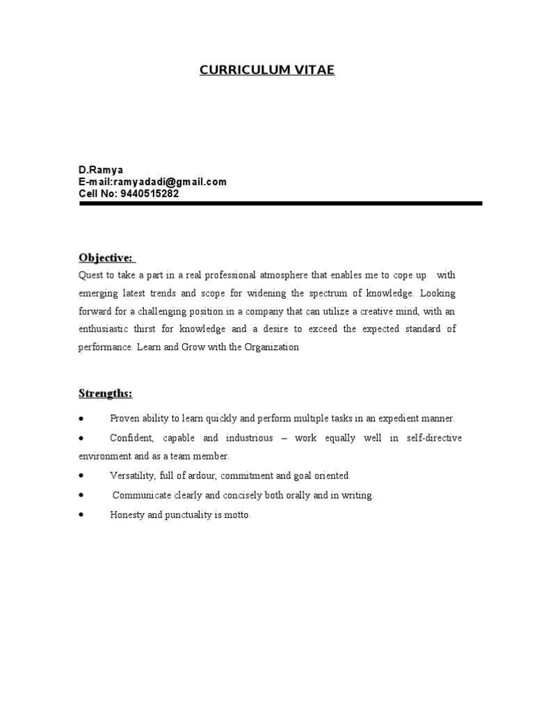 Ramya CV | PDF | Behavior Modification | Cognition