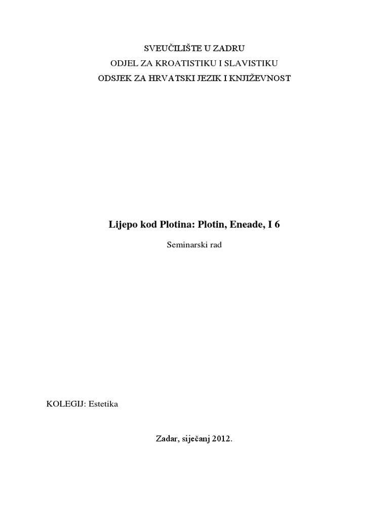 Plotin | PDF