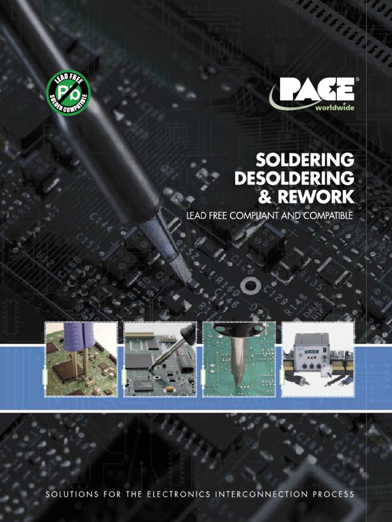 PACE Soldering Desoldering Rework Catalog | PDF | Soldering | Solder